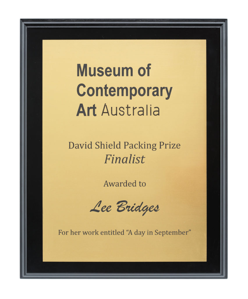 Black Plaques - Brushed Gold - Trophylink